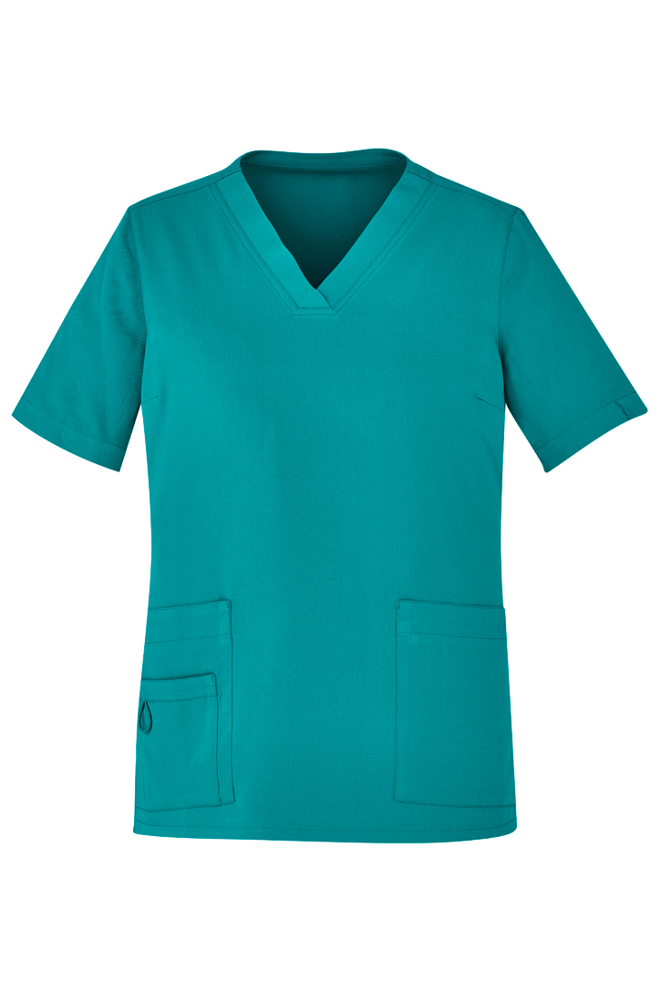 Womens Avery Easy Fit V-Neck Scrub Top | NZ Uniforms