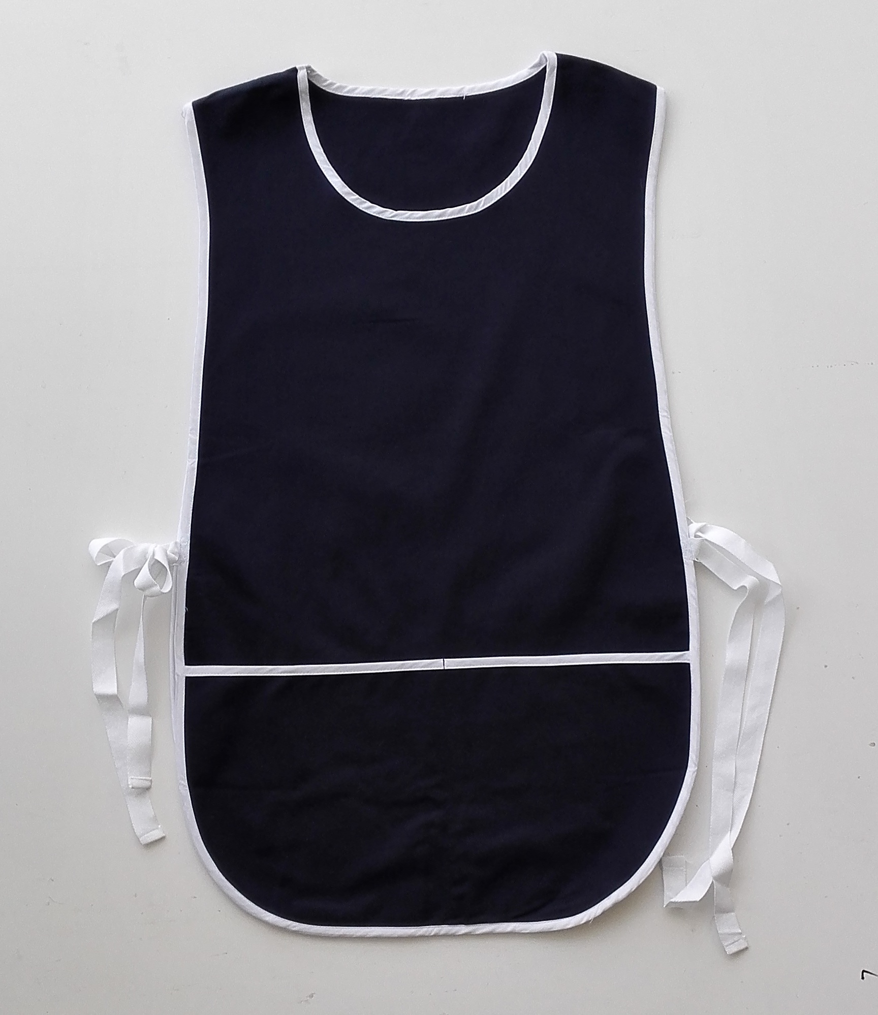 Cotton Drill Popover Apron - With Pocket | NZ Uniforms
